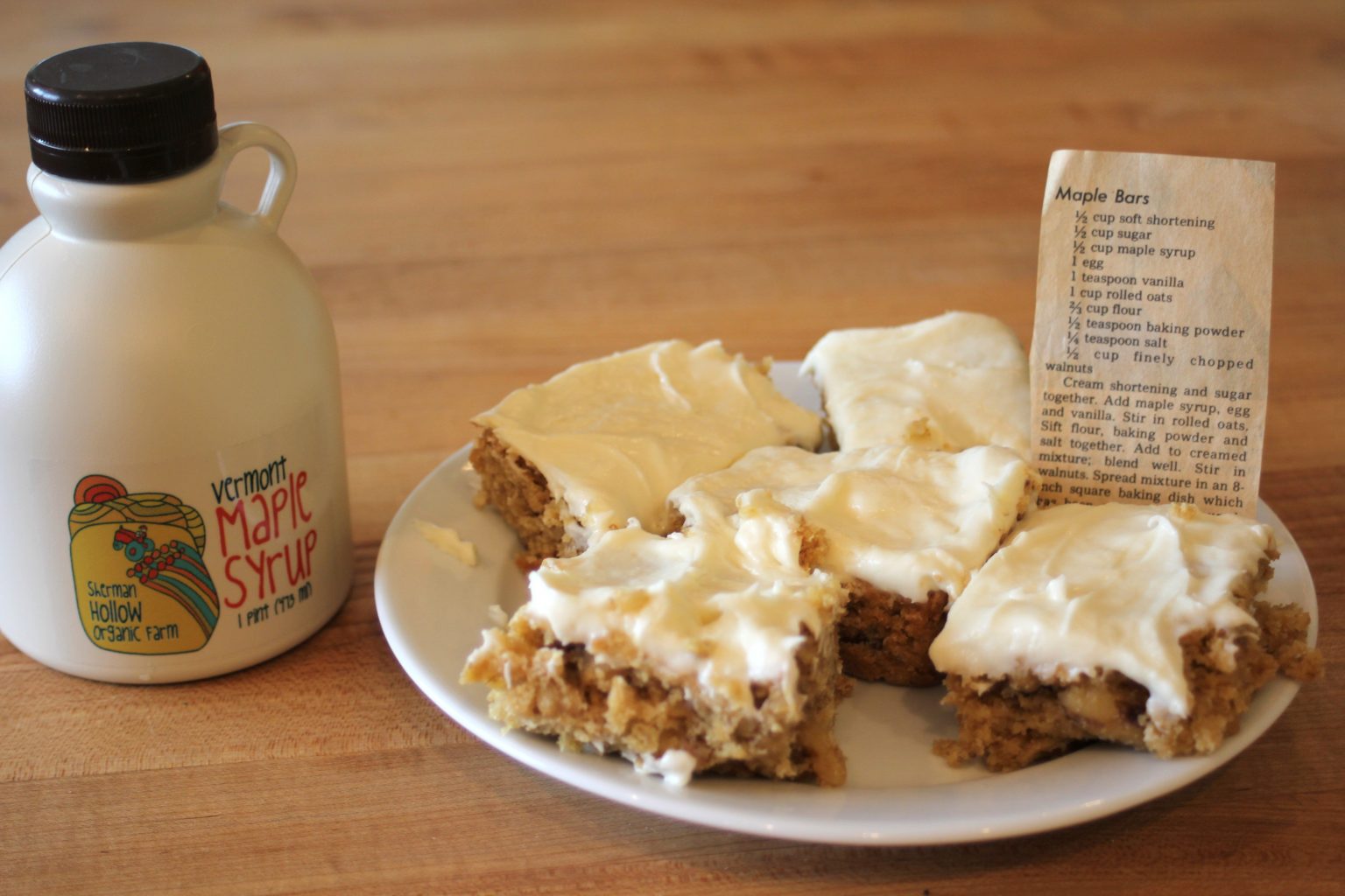 Maple Bars - Sherman Hollow Organic Farm